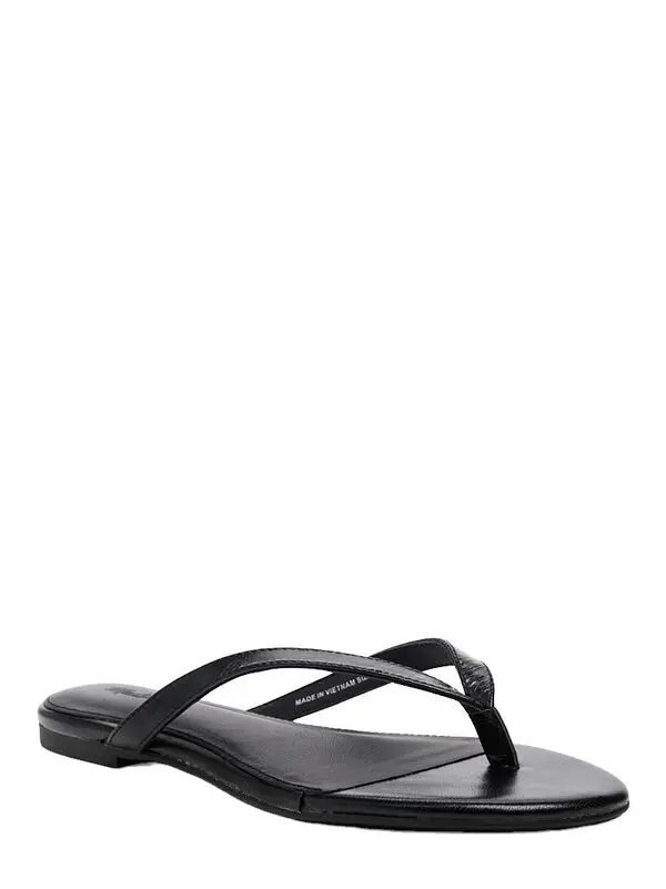 Madewell Ivanna Thong Sandals - True Black