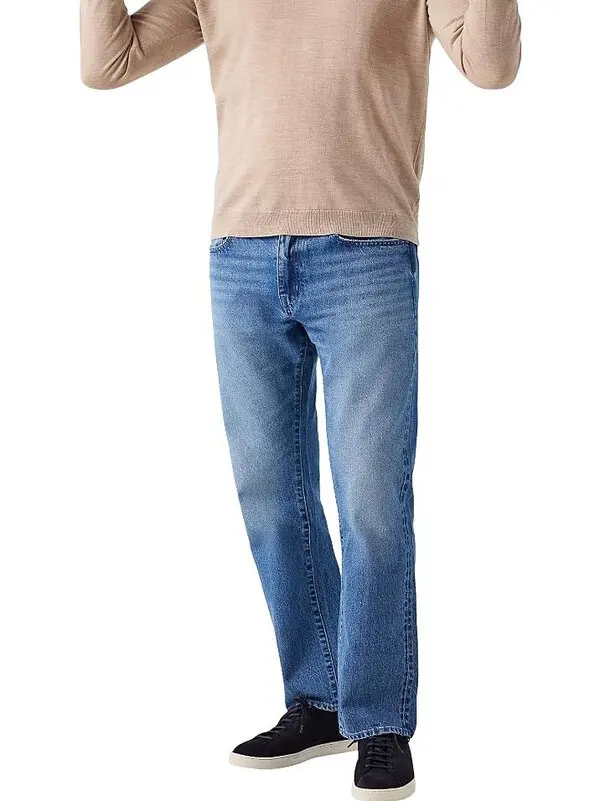 Robert Talbott Austin Selvedge 5-pocket Pant - Blue