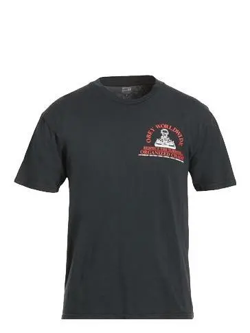 Obey T-shirt Size Cotton - Black