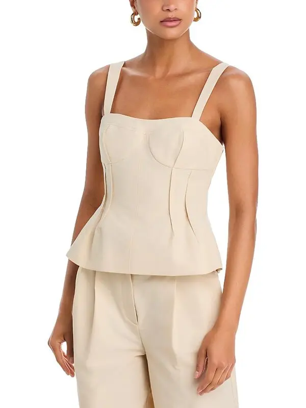 Simkhai April Bustier Top - Stone