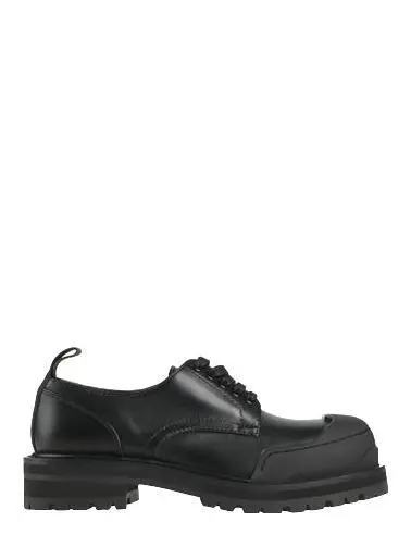 Marni Lace-up Leather Shoes - Black