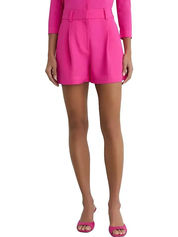 REISS Charli Tailored Shorts - Pink
