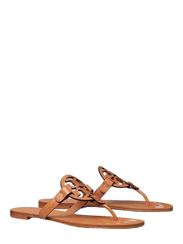 Tory Burch Miller Nail Polish Sandals - Maple Syrup