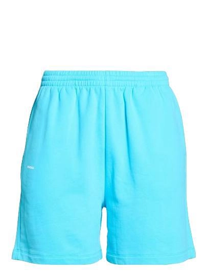PANGAIA Organic Cotton French Terry Shorts - Blue