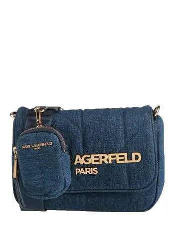 Karl Lagerfeld Crossbody Bag With Detachable Pouch - Blue