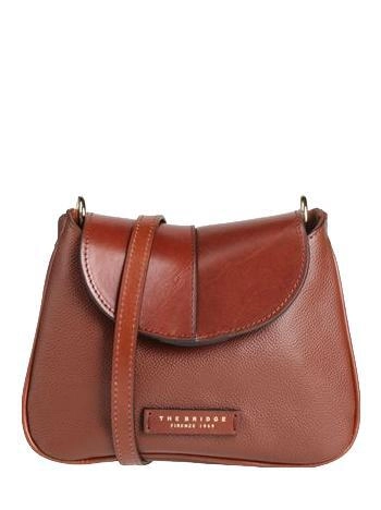 THE BRIDGE Cross-body Bag In Cow Leather - Brown