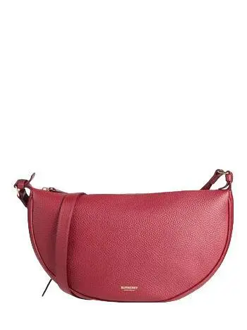 Burberry Calfskin Crossbody Bag - Red