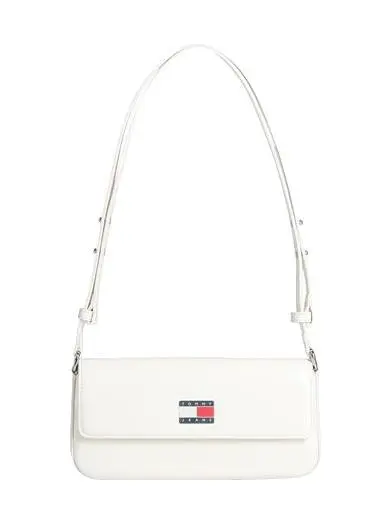 Tommy Hilfiger Polyurethane Shoulder Bag - White