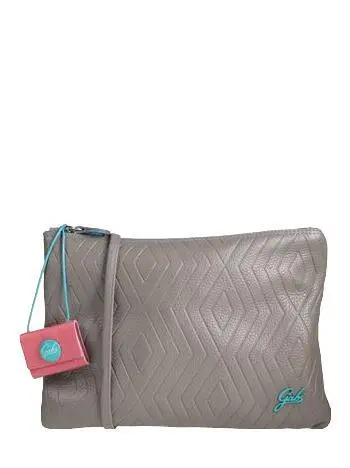 GABS Rust Calfskin Crossbody Bag - Grey
