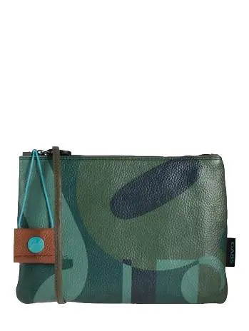 GABS Military Calfskin Crossbody Bag - Green