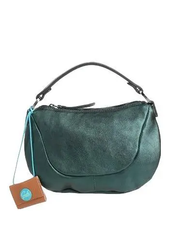 GABS Hobo Bag In Calfskin Leather - Green
