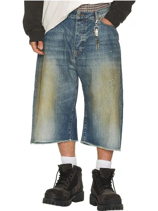 424 Big Daddy Denim Short - Japanese Washing
