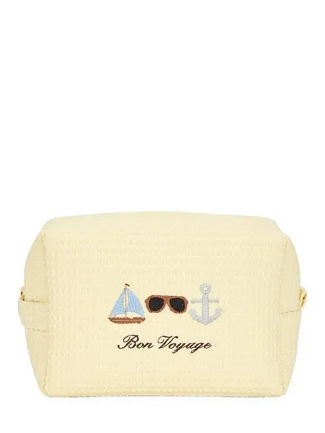 ABBODE Bon Voyage Waffle Pouch - Butter