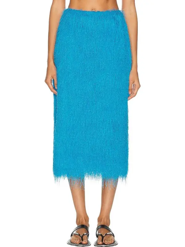 Dries Van Noten Sokna Skirt - Turquoise