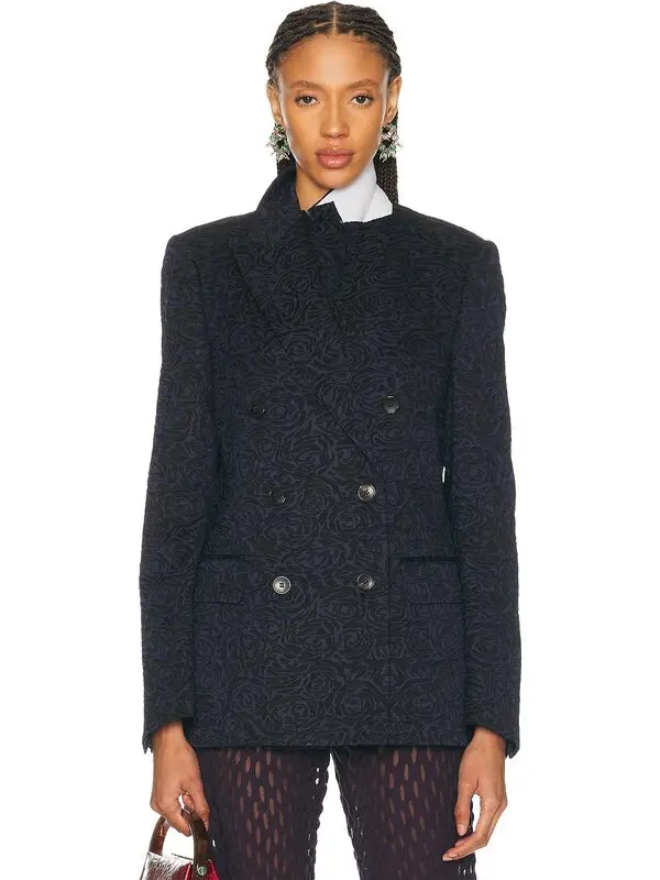 Dries Van Noten Barrysta Jacket - Navy