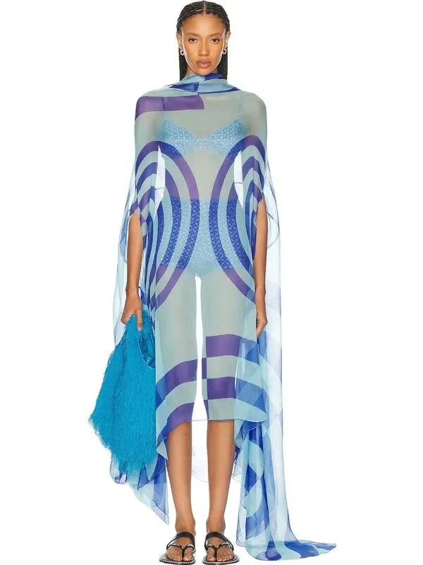 Dries Van Noten Ducy Dress - Blue