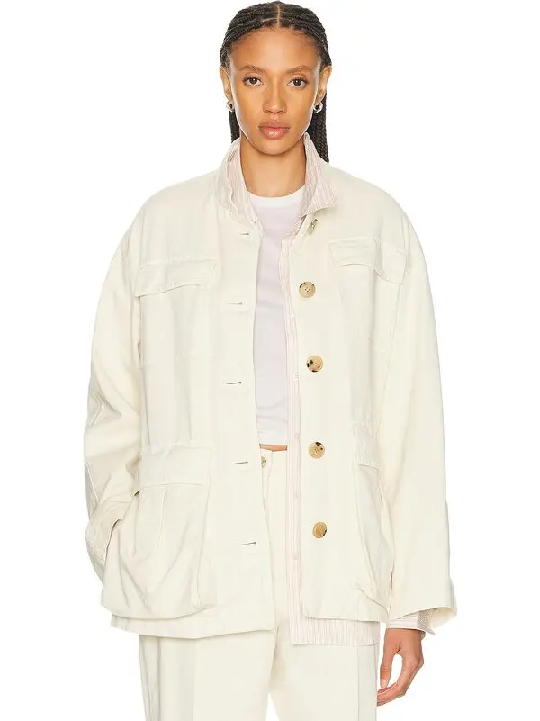 Dries Van Noten Ventura Jacket - Ecru
