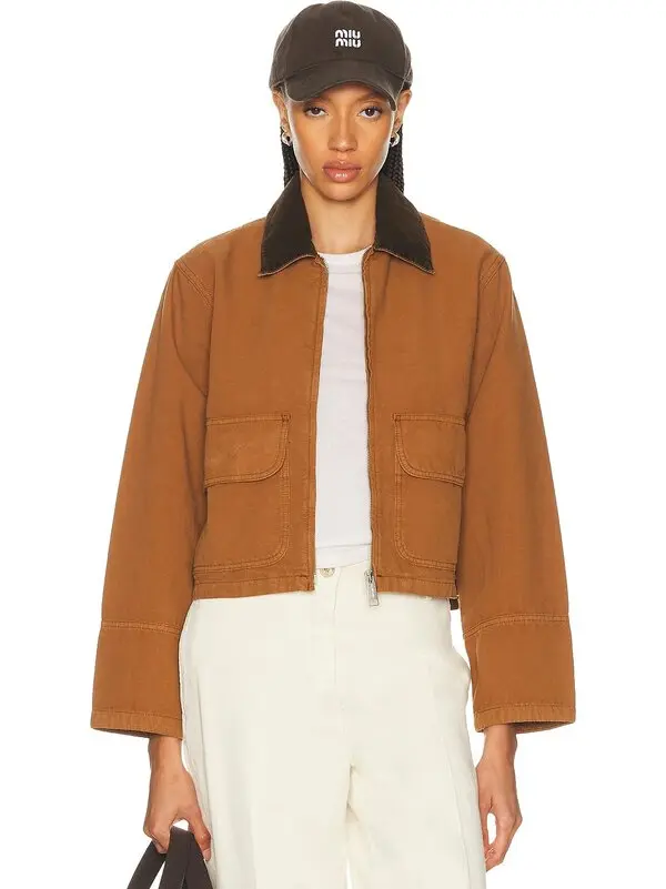 Carhartt Work In Progress Prescott Chore Jacket - Hamilton Brown & Tobacco