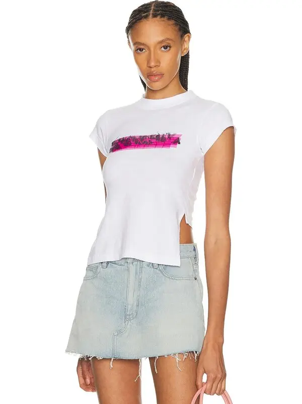 Balenciaga Short Sleeve T-shirt - White