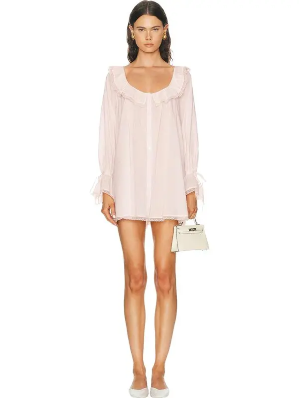Lpa Rhea Mini Dress - Light Pink
