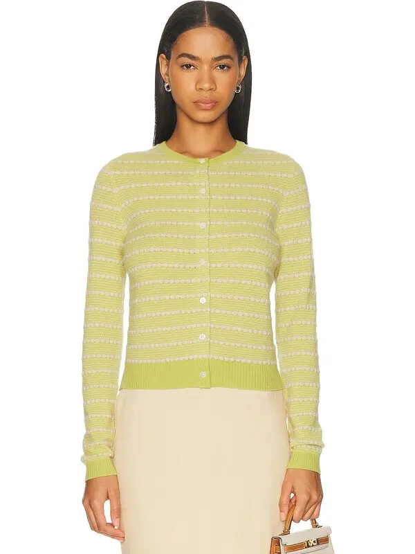 Guest In Residence Pebble Stripe Jane Cardigan - Evoo Combo