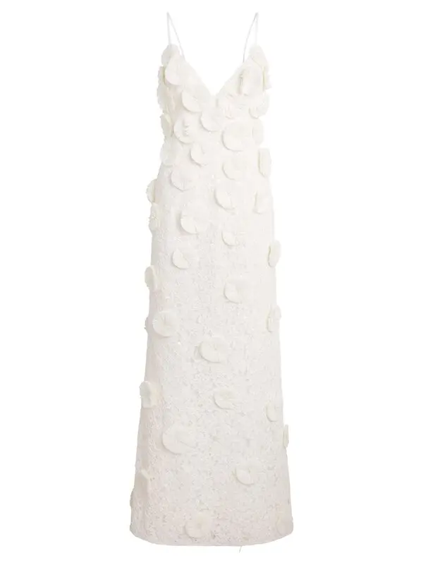 Simkhai Flora Maven Gown - White