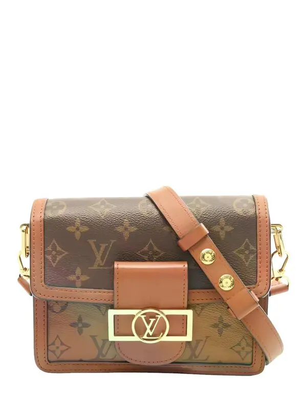 LOUIS VUITTON Dauphine Mini Shoulder Bag - Brown