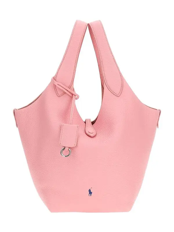 Polo Ralph Lauren Leather Tote Bag - Rose