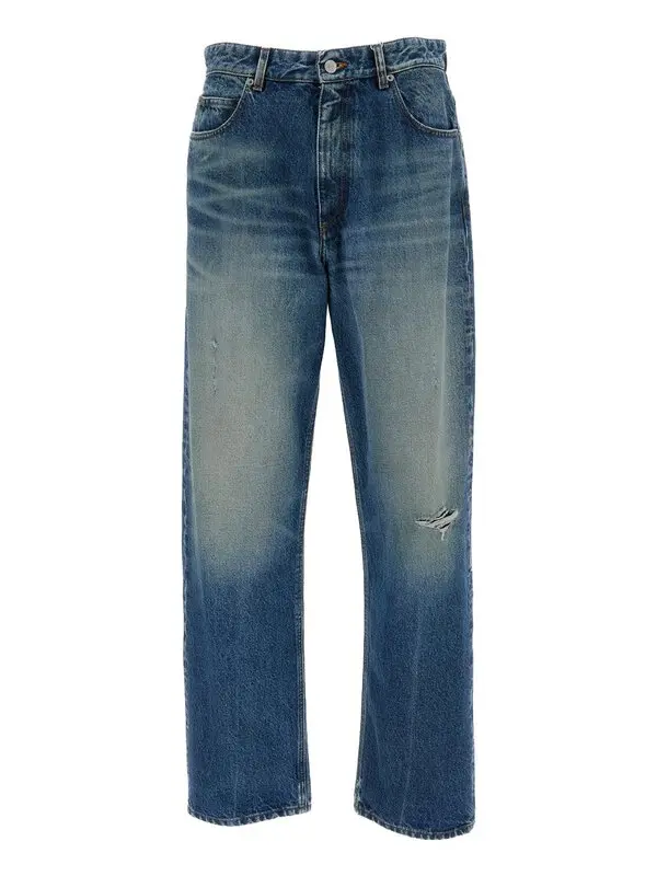 MAISON MARGIELA Wide-leg Jeans - Blu