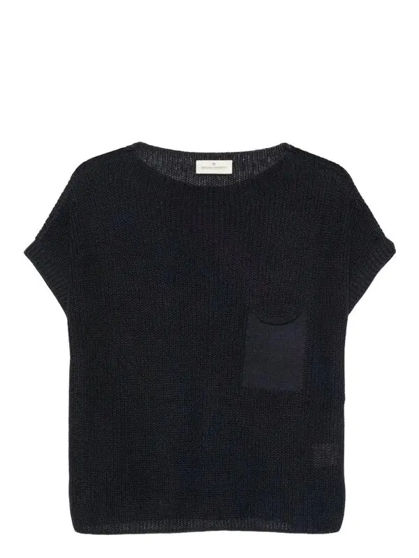 Bruno Manetti Open-knit Sweater - Blue