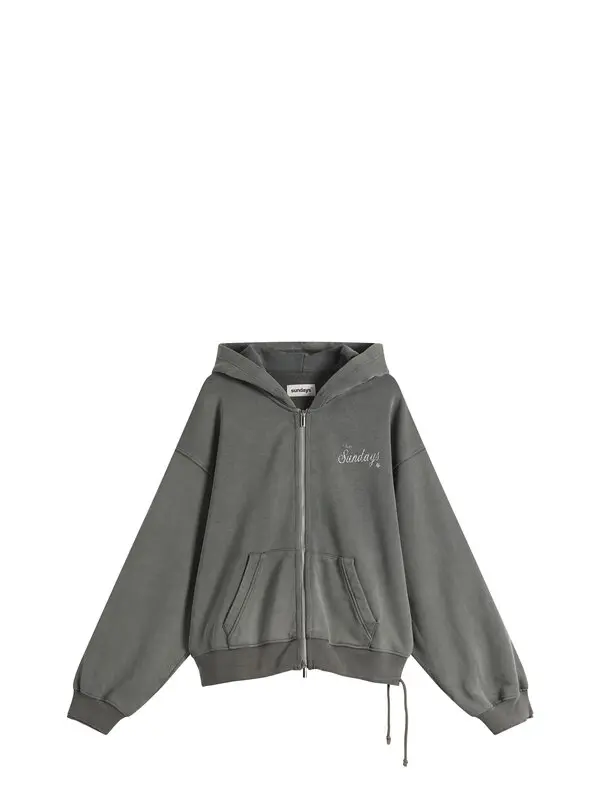 SNDYS. Zip Hoodie - Green
