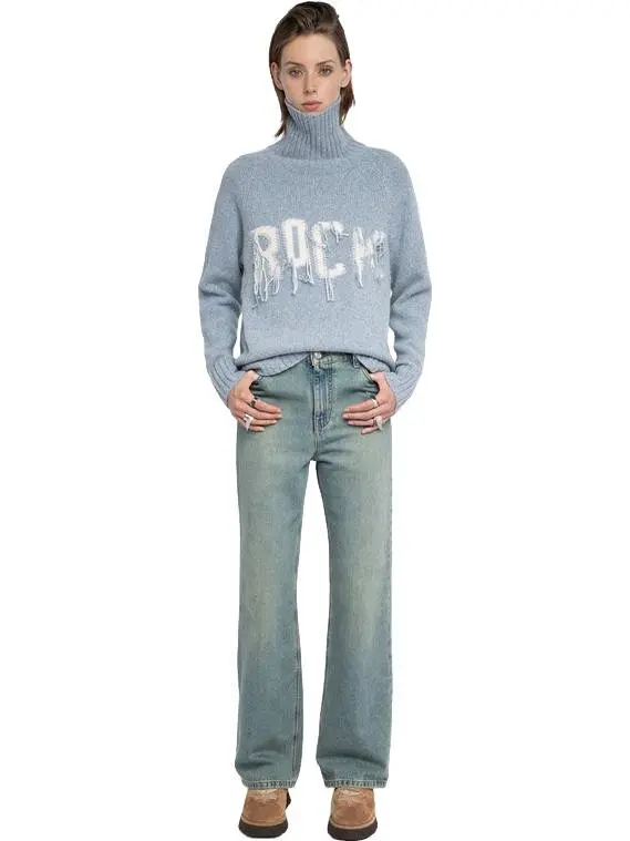 Zadig&Voltaire Evy Wide-leg Jeans - Denim