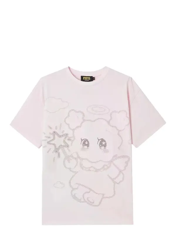 MINI CREAM Graphic Print T-shirt - Pink