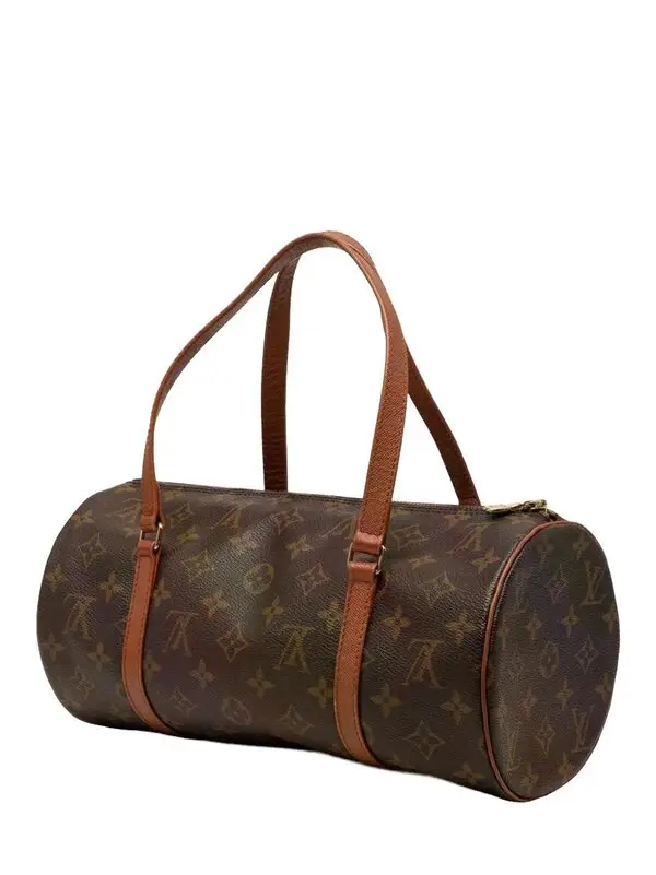 LOUIS VUITTON 1994 Monogram Papillon 30 Handbag - Brown