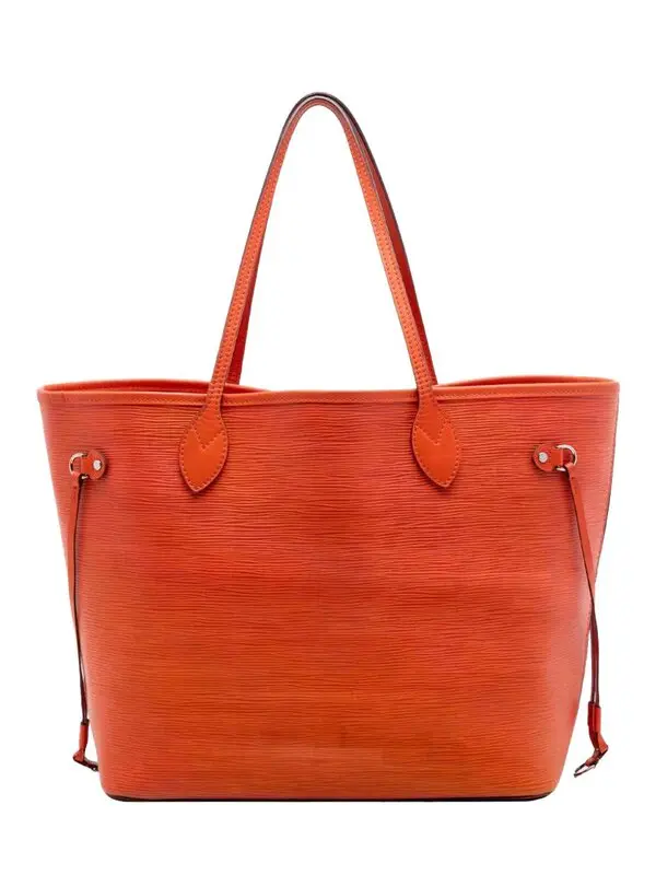 LOUIS VUITTON Epi Leather Neverfull Mm Tote Bag - Orange