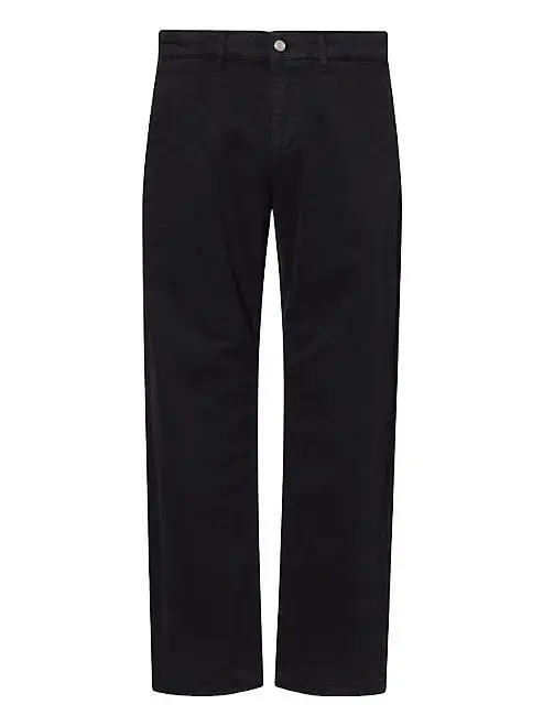 Nn07 Aden Straight-leg Cotton Chinos - Black