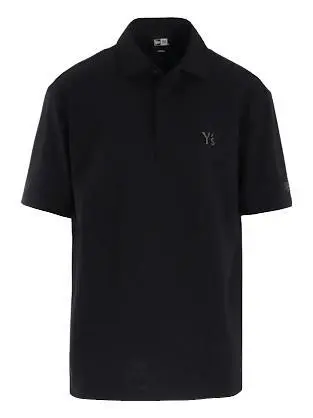Y’s Logo Rugger Polo T-shirt - Black