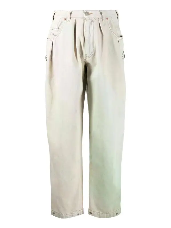 DIESEL® High-rise Boyfriend Jeans - Neutrals