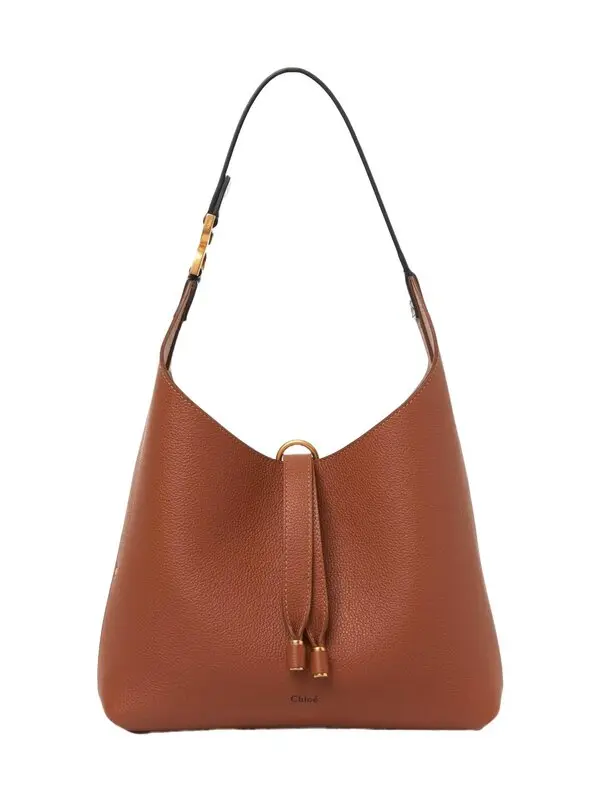 Chloé Small Marcie Hobo Bag - Brown