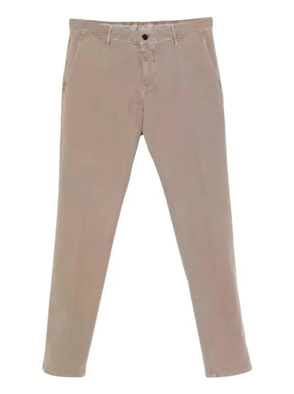 Incotex Side-pocket Straight Trousers - Neutrals