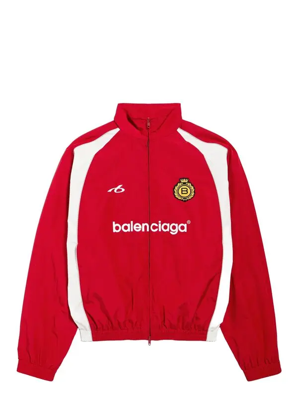 Balenciaga Soccer Track Jacket - Red