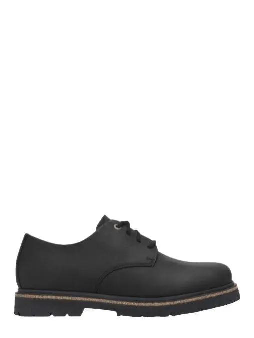 BIRKENSTOCK Casual Lace-up Round Toe Shoes - Black