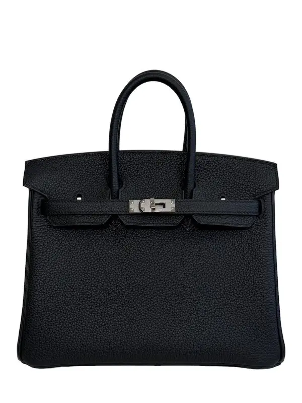 Hermès Kelly 20cm Handbag In Leather With Gold Hardware - Black