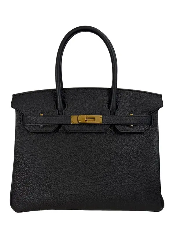 Hermès Birkin Togo Leather Handbag - Black