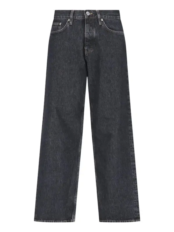 SUNFLOWER Belt Loop Jeans - Black