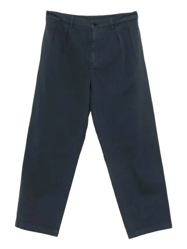 Prada Tailored Trousers With Belt Loops - Blue