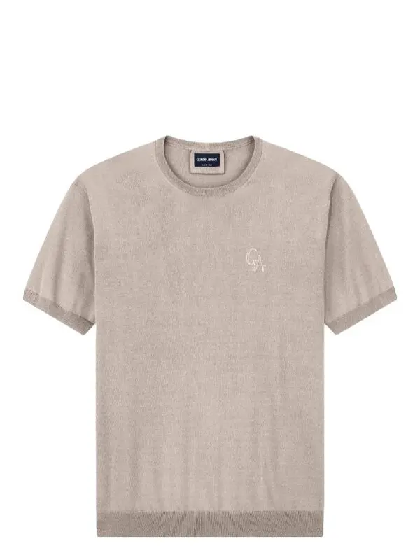 Giorgio Armani Crew Neck T-shirt - Grey