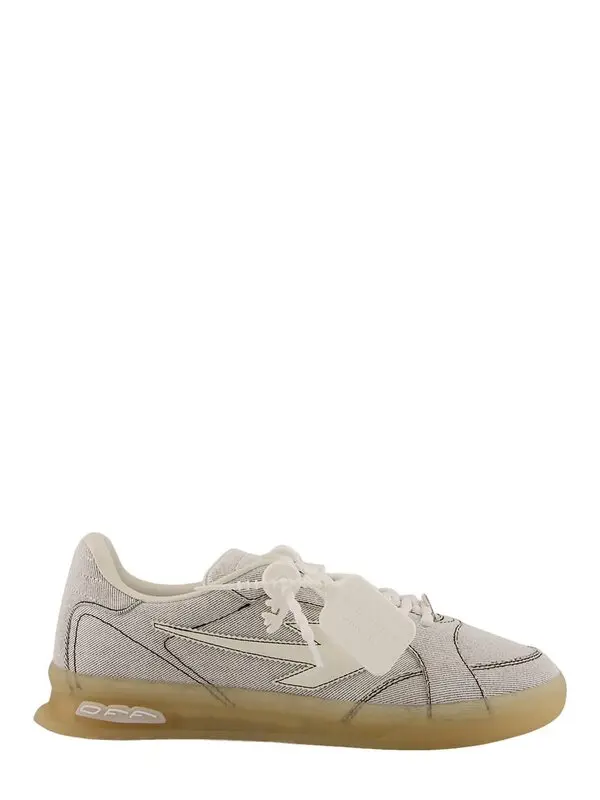 Off-White Denim End Of Play Sneakers - Grey