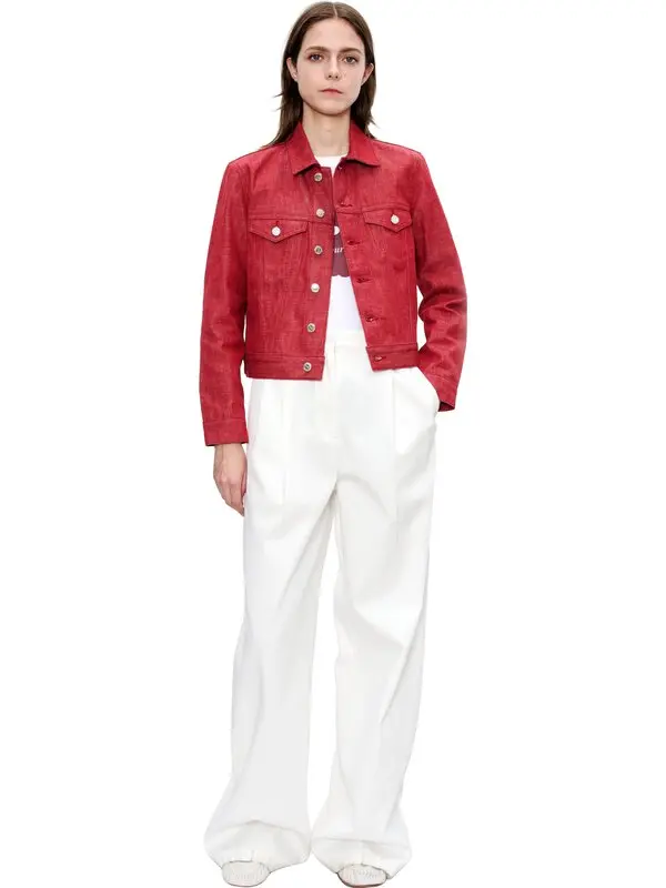 A.p.c. Dion Short Jacket - Red