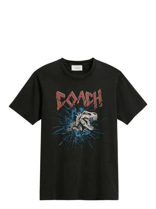 COACH OUTLET Signature Skeleton Rexy T-shirt - Black
